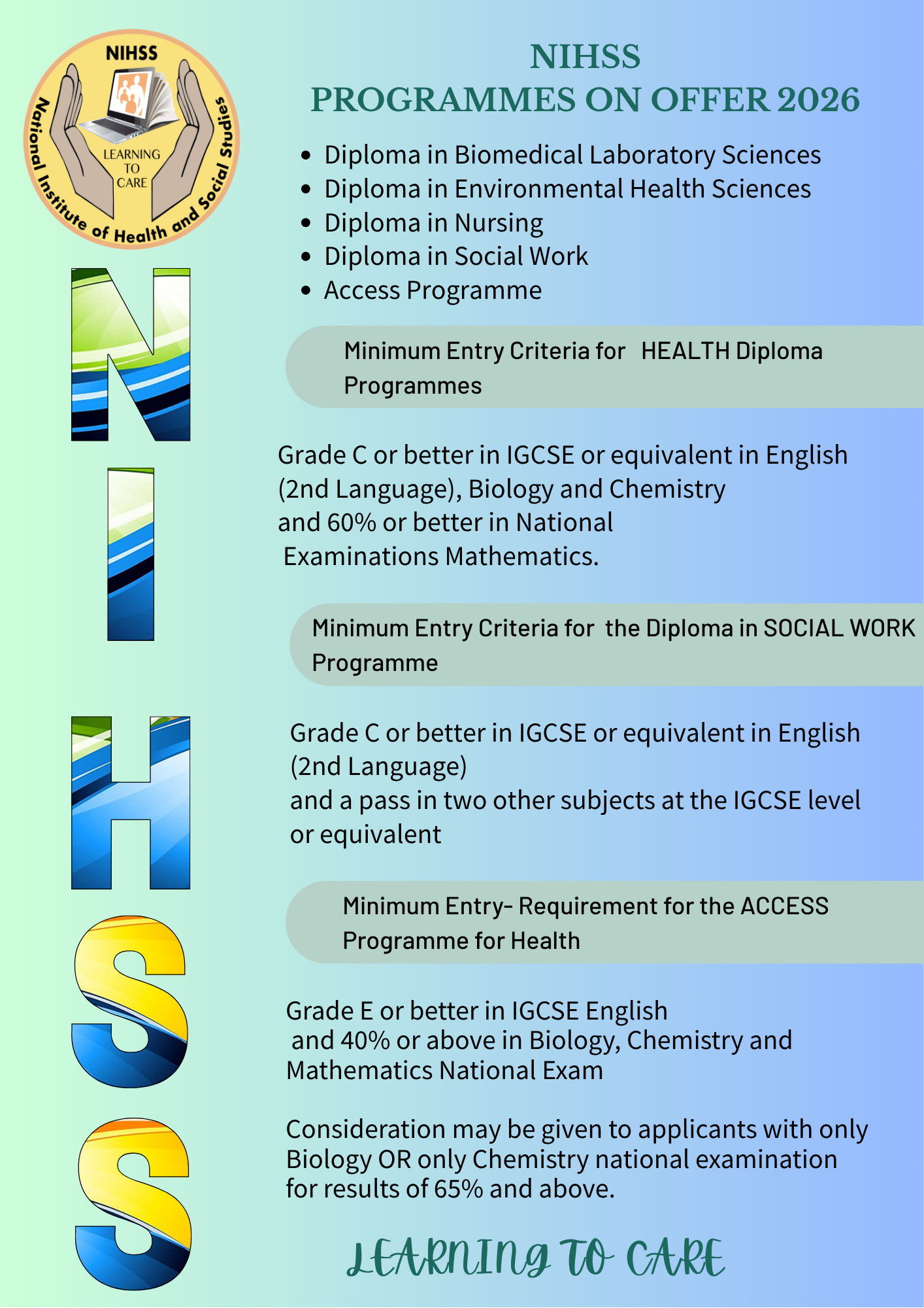 National Institute of Health and Social Studies – NIHSS Official Website